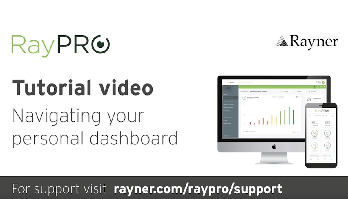 RayPRO Tutorial - Navigating the Dashboard - Eyetube